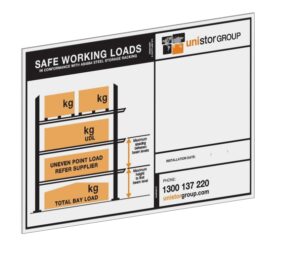 Safe Working Load Signs – ALLRACK
